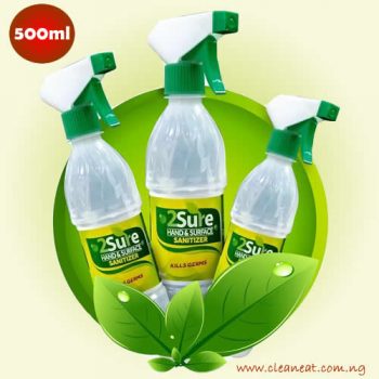 2Sure Hand Sanitizers - Cleaneat.NG