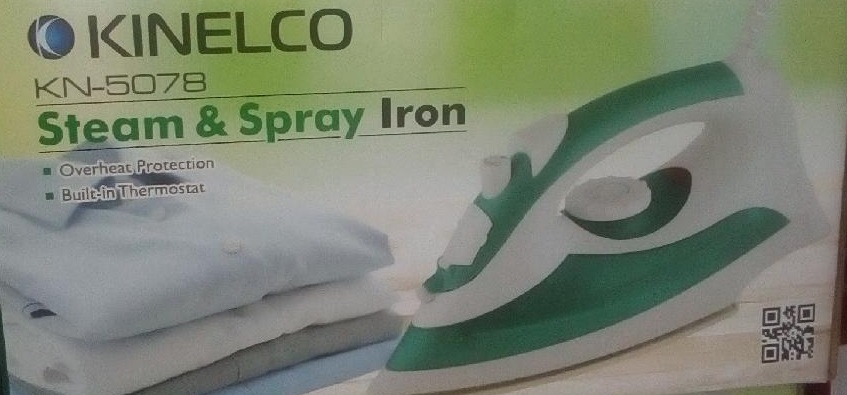 Kinelco STEAM IRON KN-5078 - Cleaneat.NG