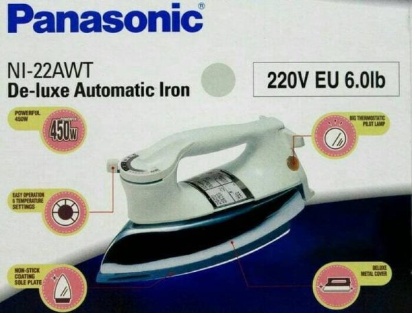 PANASONIC Heavy Weight Dry Iron NI-22AWT - Cleaneat.NG