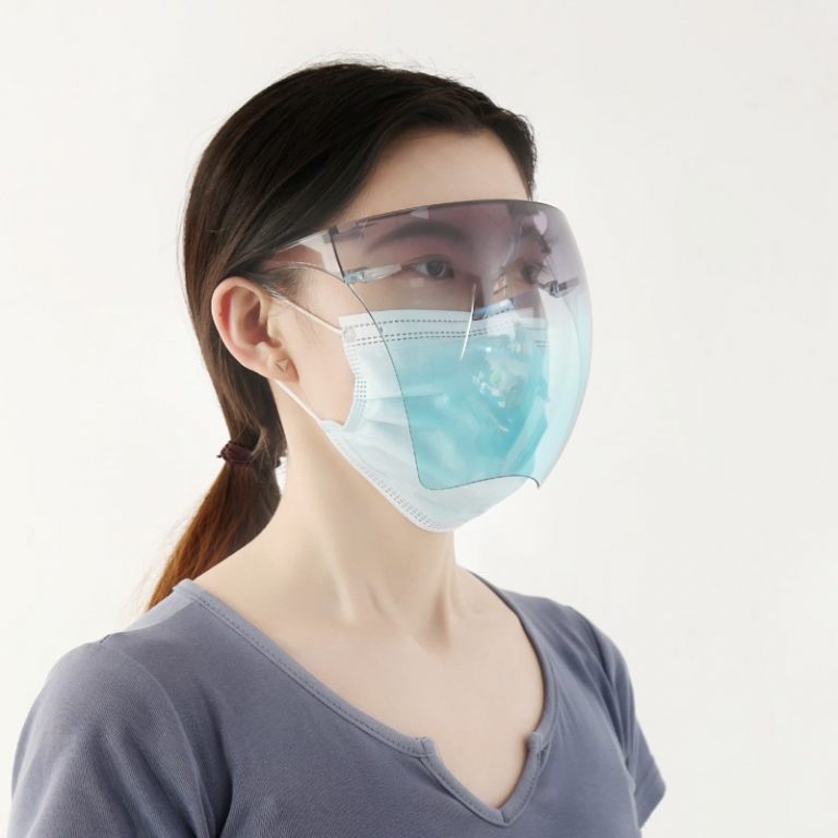 Blocc Inspired Bubble Ombre Face shield - Cleaneat.NG