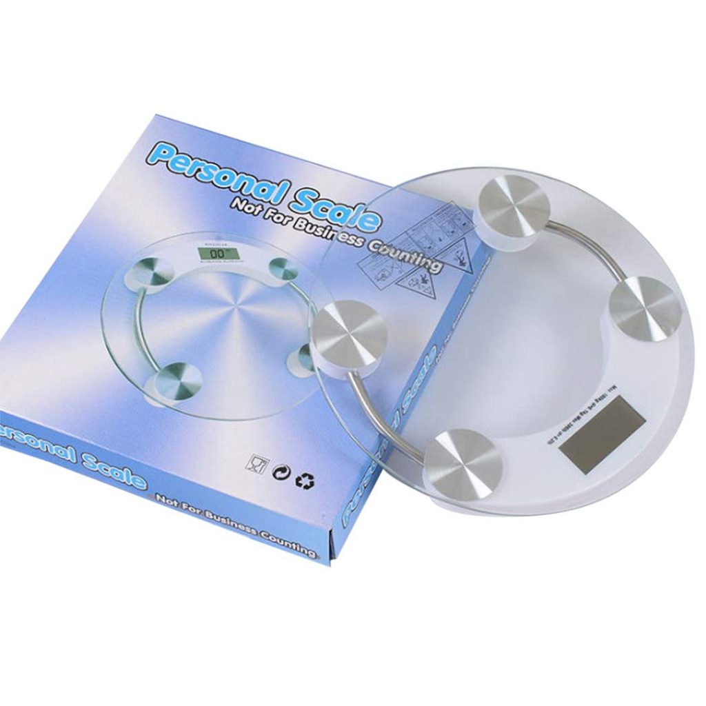 Digital Transparent Body Weight Scale - Cleaneat.NG