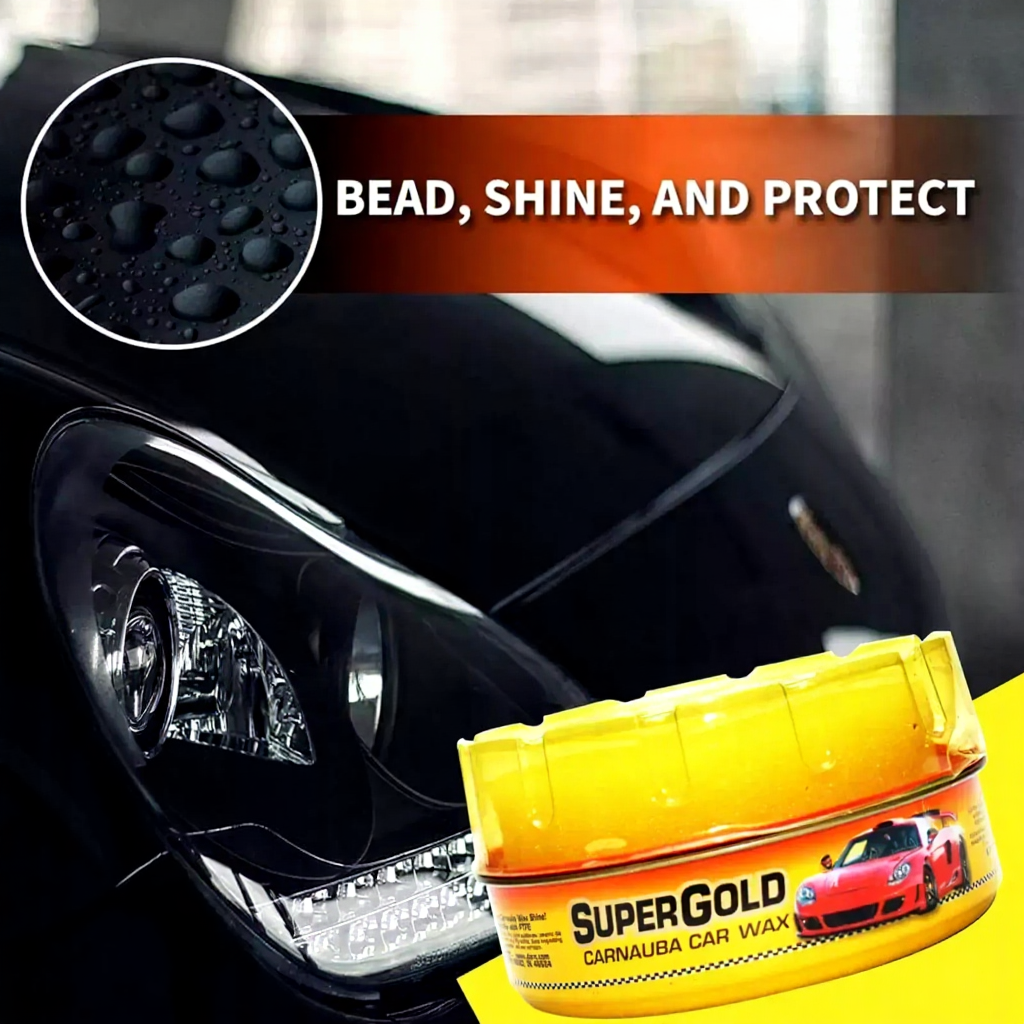 Carnauba Wax Car Polish Paste and Water-Beading Protection - Cleaneat.NG